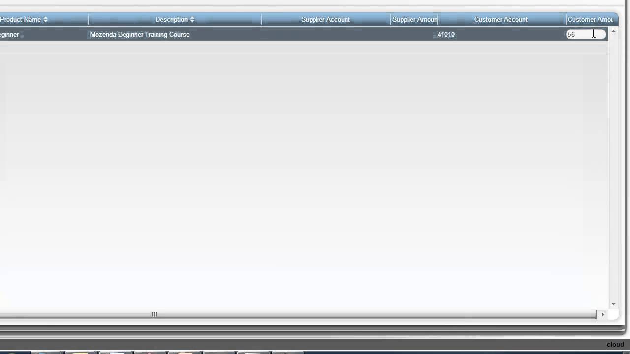 Amanda Cloud Accounting Software - How to create a Catalogue - YouTube