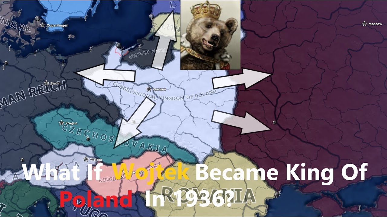 What If Wojtek Became The King of Poland in 1936? Hoi4 Tinelapse - YouTube