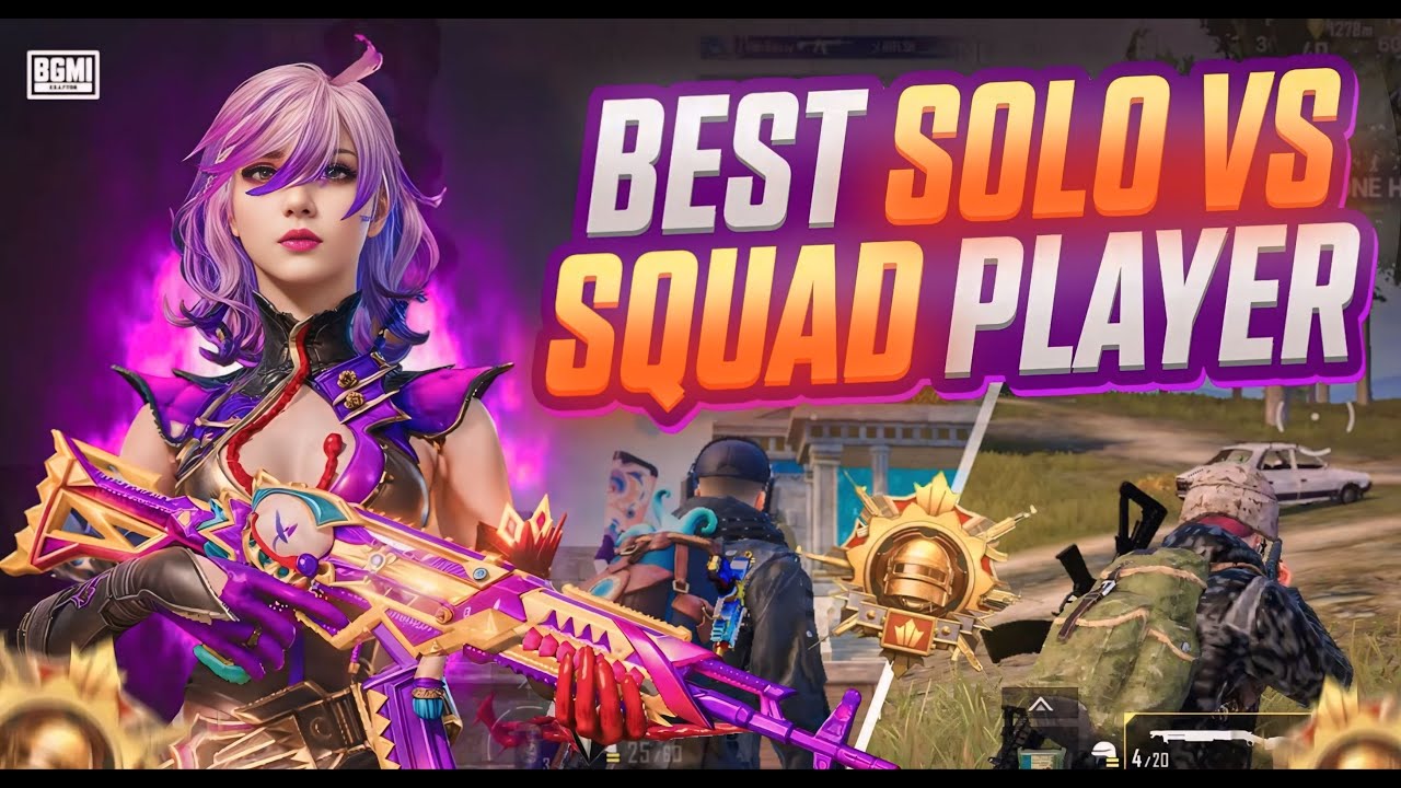 Bonus Challenge With Randoms | Solo V Squad After | BGMI | HEXZOD IS LIVE - YouTube