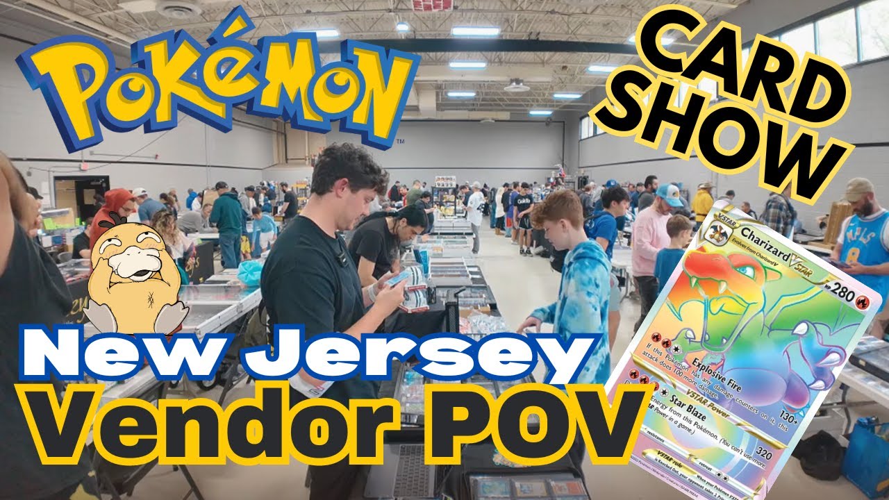 Pokemon Vendor POV, Pokemon Card Show Morris County Part 2!!! - YouTube