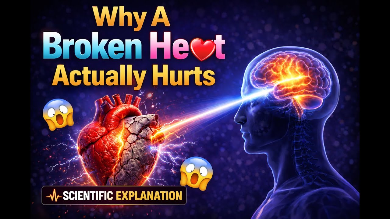 Why a Broken Heart Actually Hurts (The Shocking Science) #motivation # ...