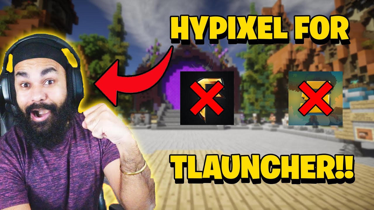 New Best Server Like Hypixel For Tlauncher/Pojav || Hypixel For Cracked ...