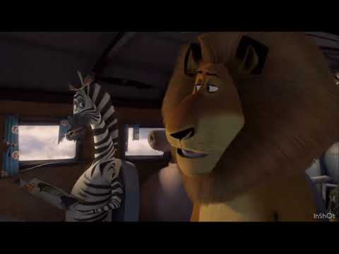 Madagascar escape 2 Africa flying plane scene