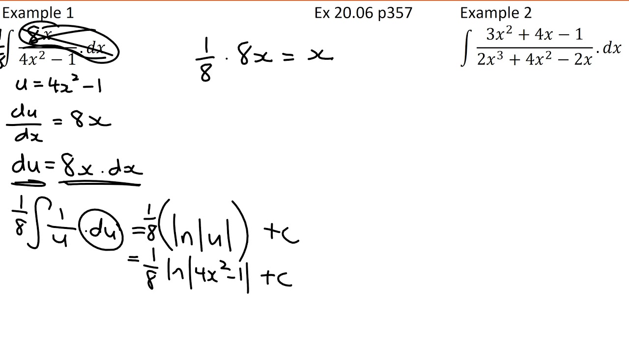 Integrating Quotients - YouTube