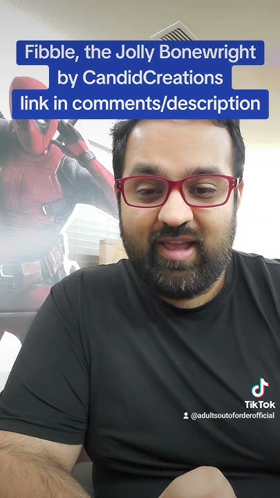 DnD - Fanged Fridays - Fibble, the Jolly Bonewright #shorts - YouTube