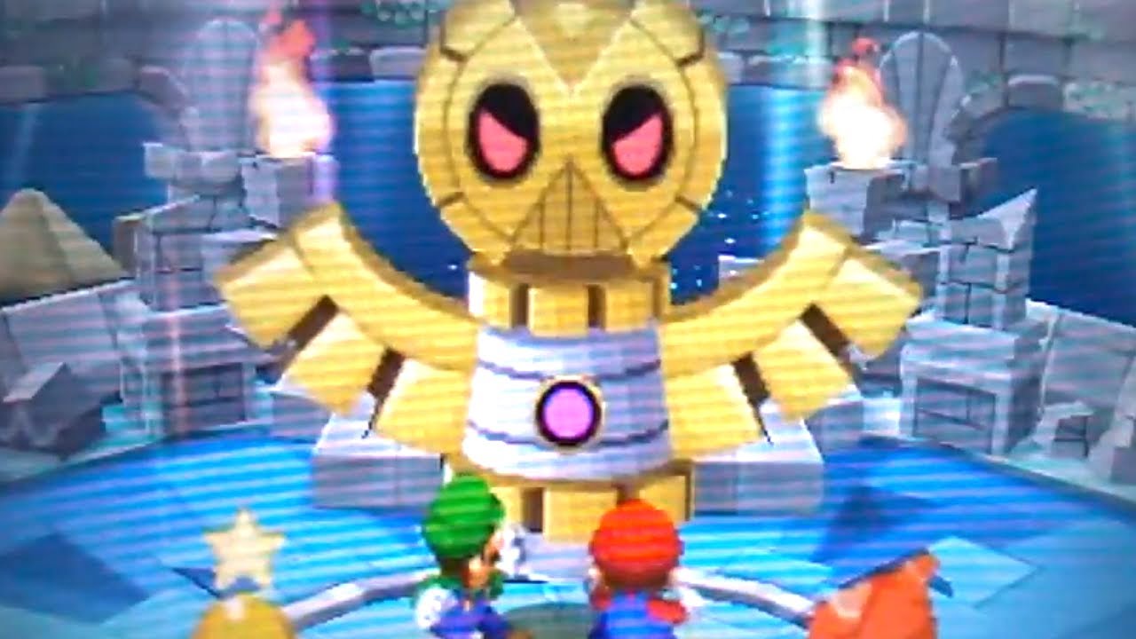 Mario & Luigi: Dream Team Walkthrough Part 56 - Pi'illodium Battle ...