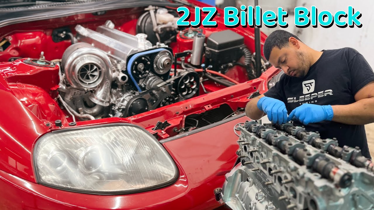 2JZ Billet Block | Supra Build - YouTube