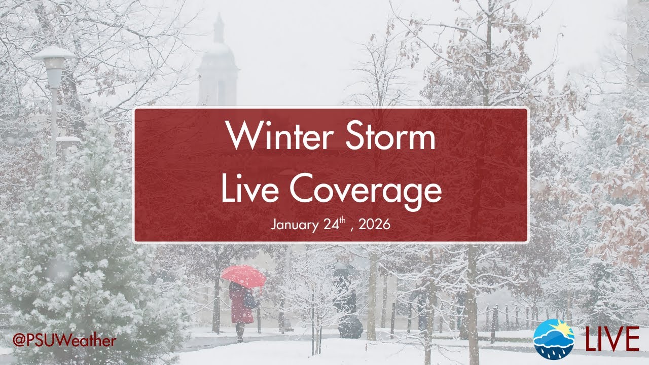 Winter Storm Update 1/24/26 - YouTube