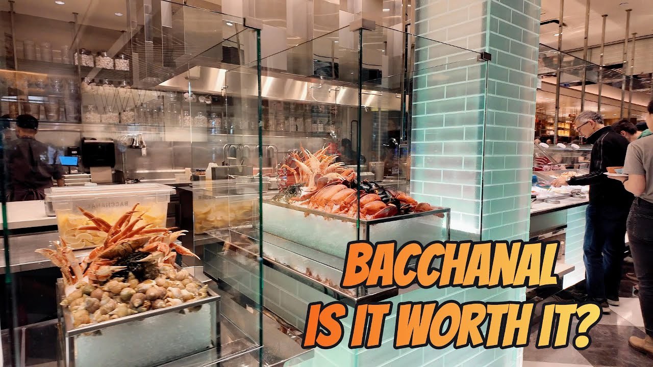 Bacchanal Buffet Las Vegas 4k walking tour - YouTube
