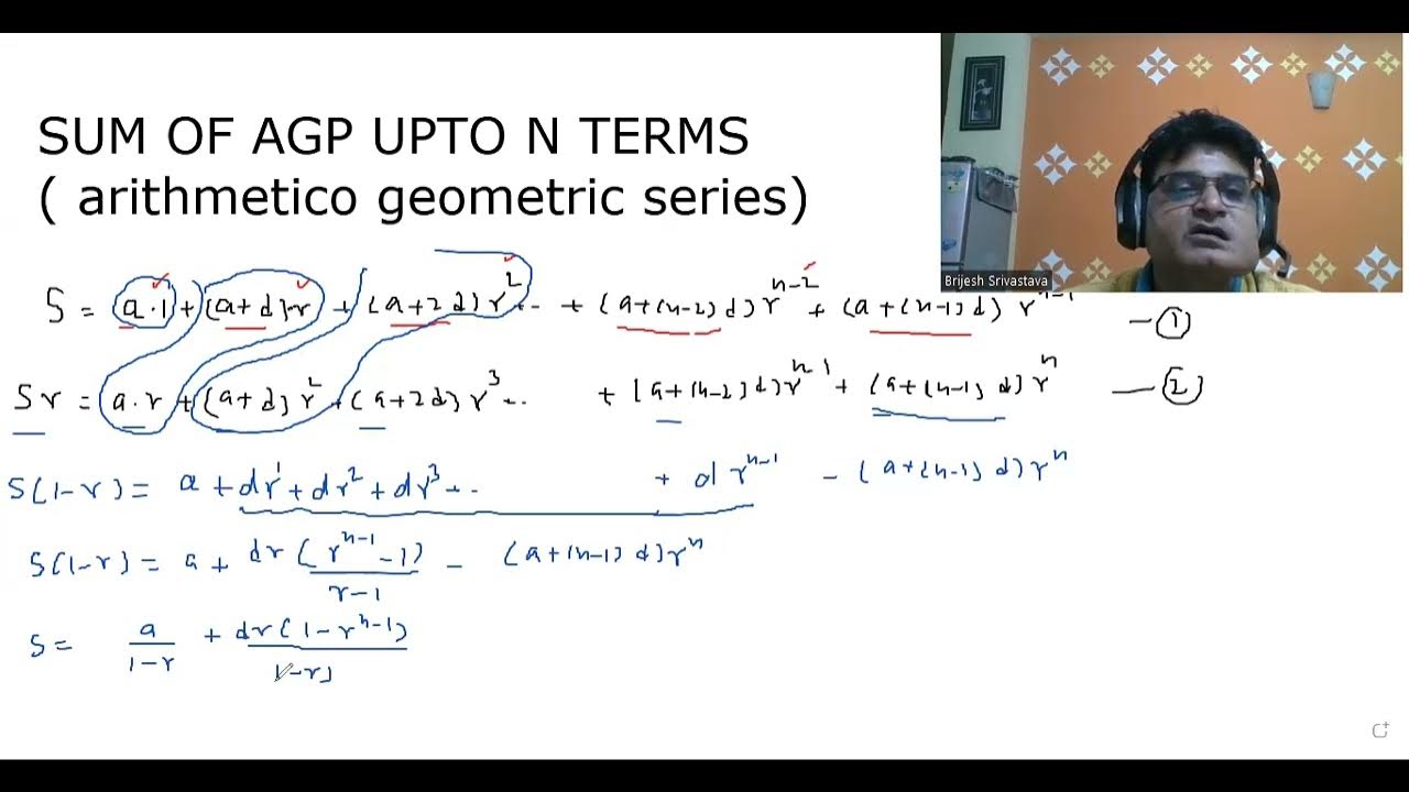 sum-of-n-terms-of-a-agp-youtube
