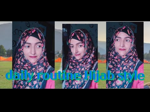 daily routine hijab style for #every girl #hijab #alisha #hijabstyle ...