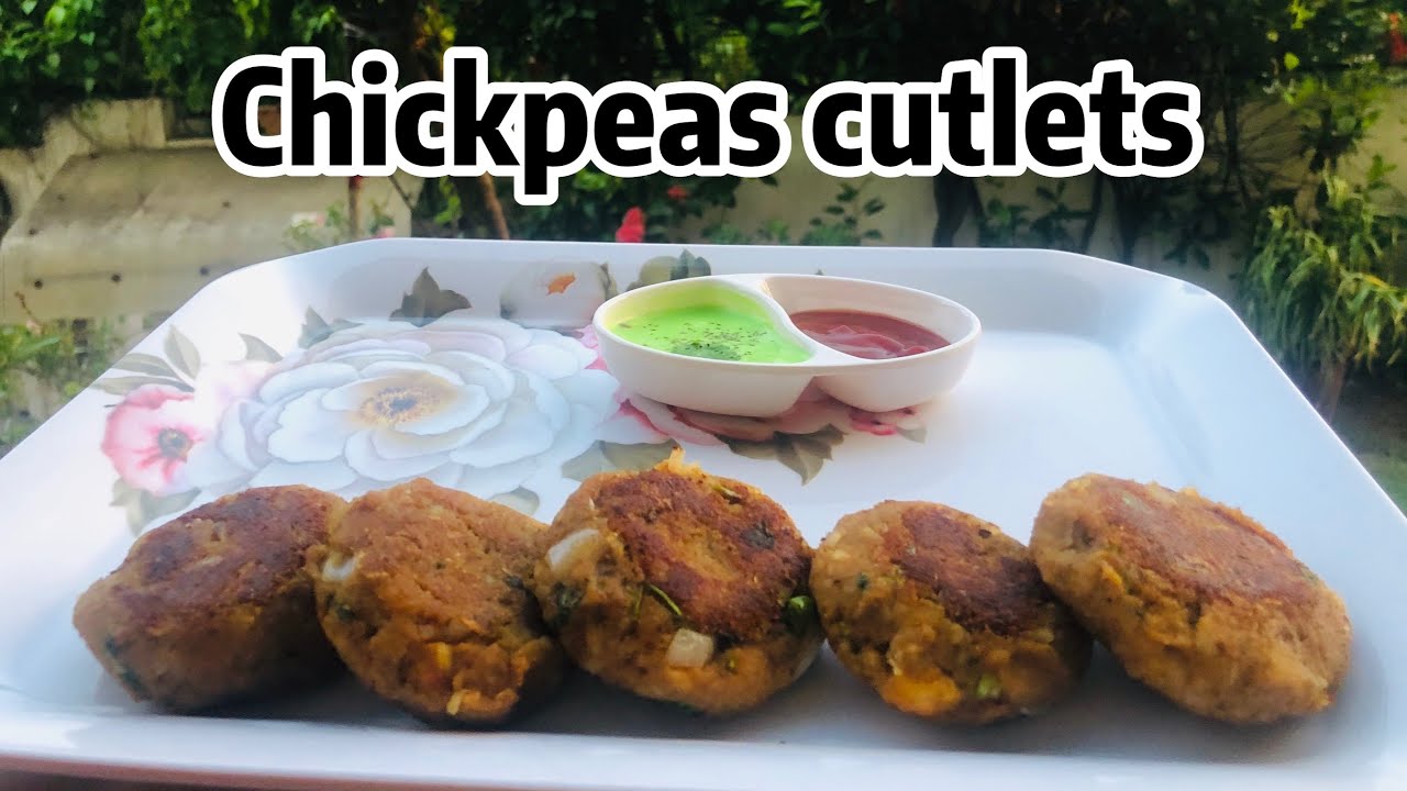 Chickpeas cutlet from leftover chickpeas | healthy and tasty | easy ...