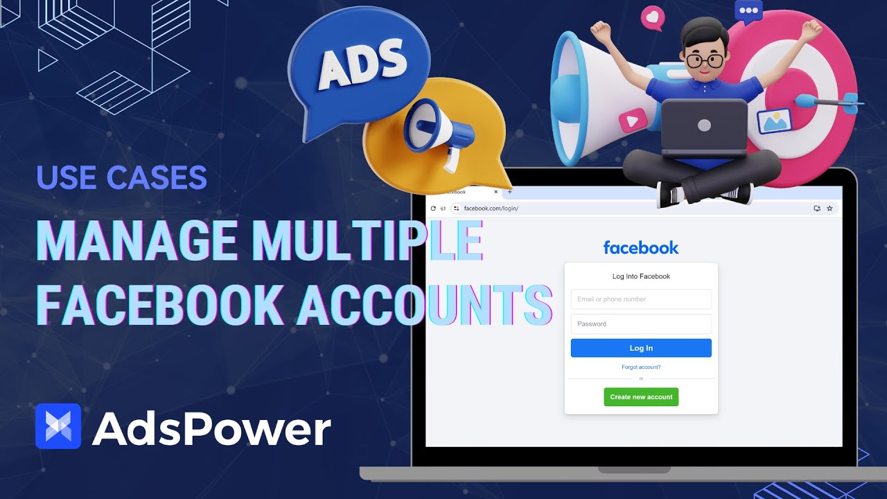 How to Manage Multiple Facebook Accounts With AdsPower? - YouTube