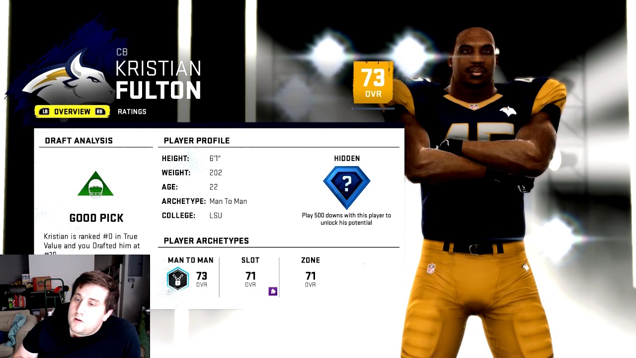 Madden 20 Brooklyn Bulls First Draft | Bills Relocation Franchise ...