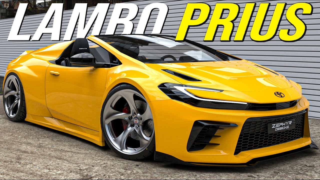 This PRIUS is Hotter Than a LAMBO! Toyota Prius Roadster - YouTube