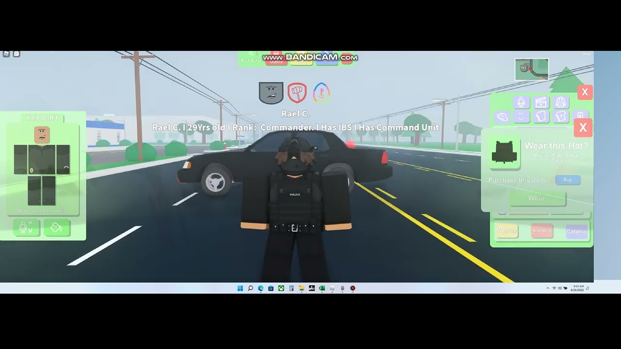 how To Make A Swat Avatar On neighborhood of robloxia - YouTube