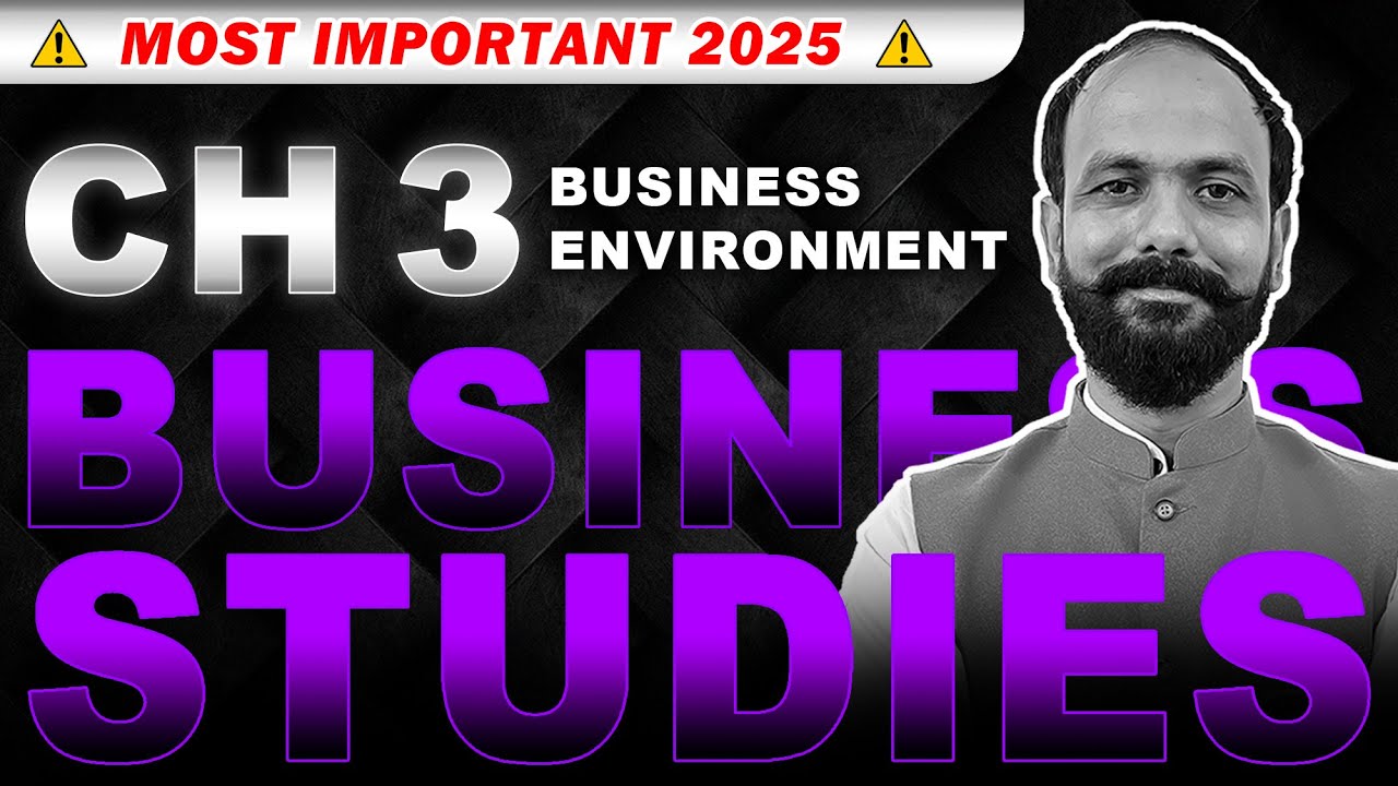 Class 12 BSt Ch 3 Business Environment For MP Board 2025 by Ritesh Sir ...