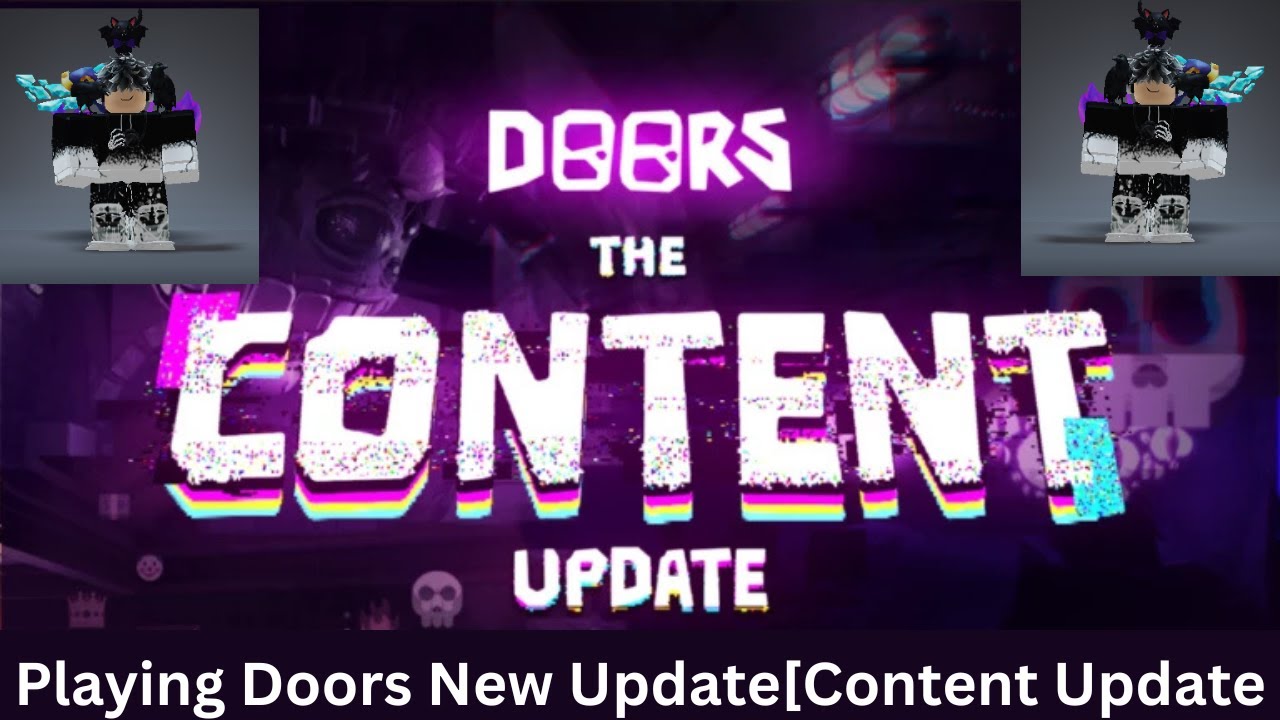 Playing Doors In Roblox New update Content - YouTube