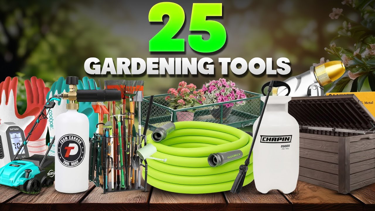 25 Amazon Gardening Tools That You Should Have! - YouTube