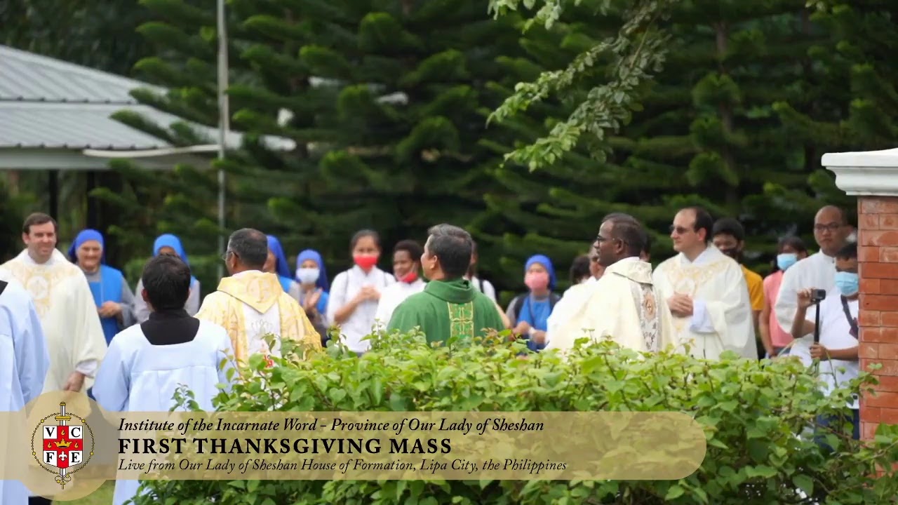 First Thanksgiving Mass - YouTube