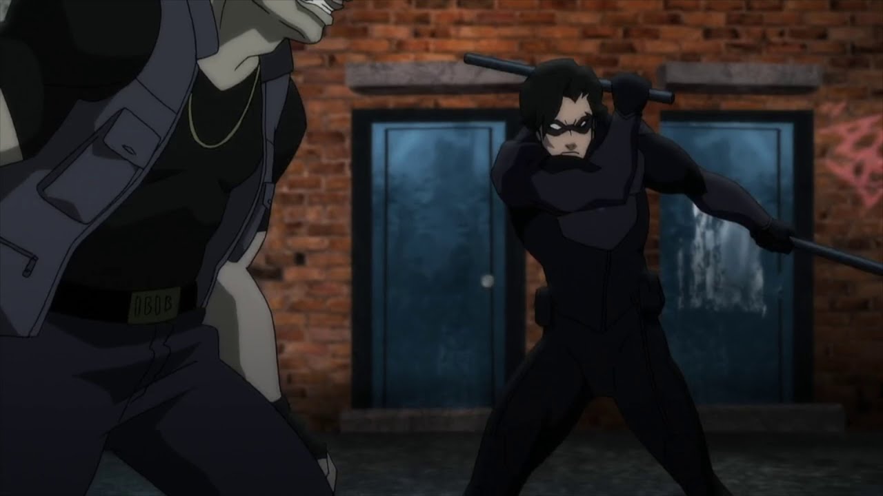Nightwing vs Blockbuster | Batman: Bad Blood - YouTube