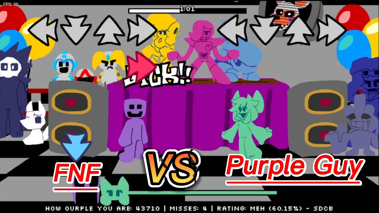 FNF vs Purple Guy: Circadian Rhythm | HARD mode - YouTube