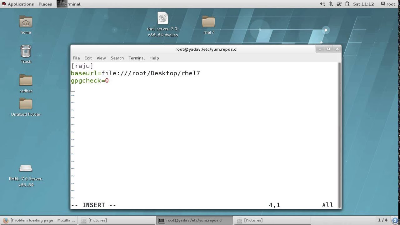 How to make your own YUM or Repository from your ISO file [ REDHAT 7 ...