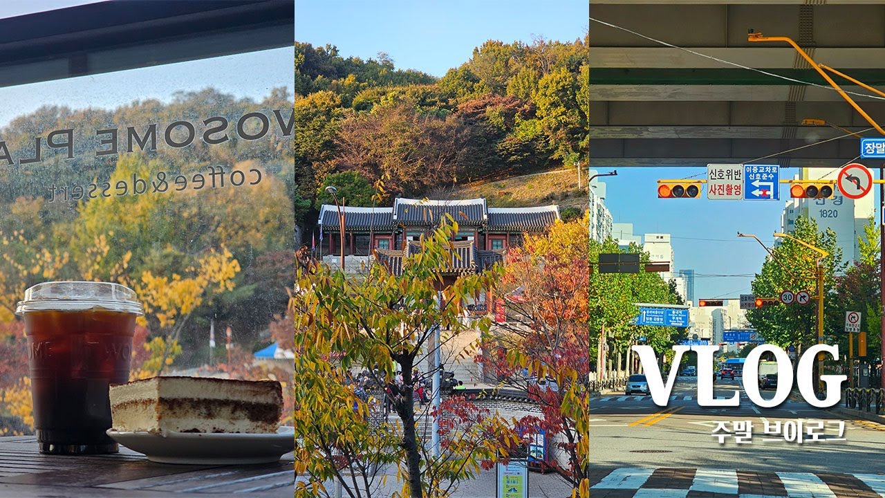 Vlog 집순이 사장님 주말 데이트 브이로그🍁 나들이 브이로그 쿠로미에 미친커플 맛집 남자친구 다이어트 다음달부터 드디어 커플링 맞춘다