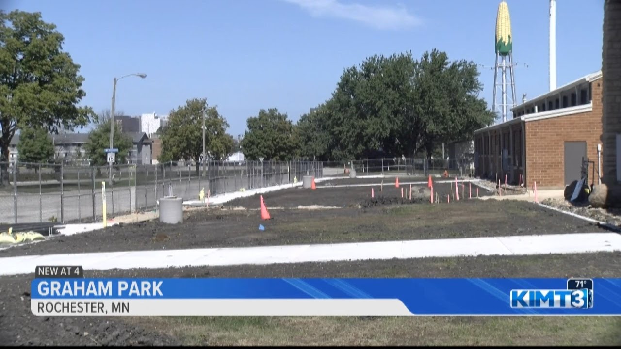 Graham Park renovations are underway - YouTube
