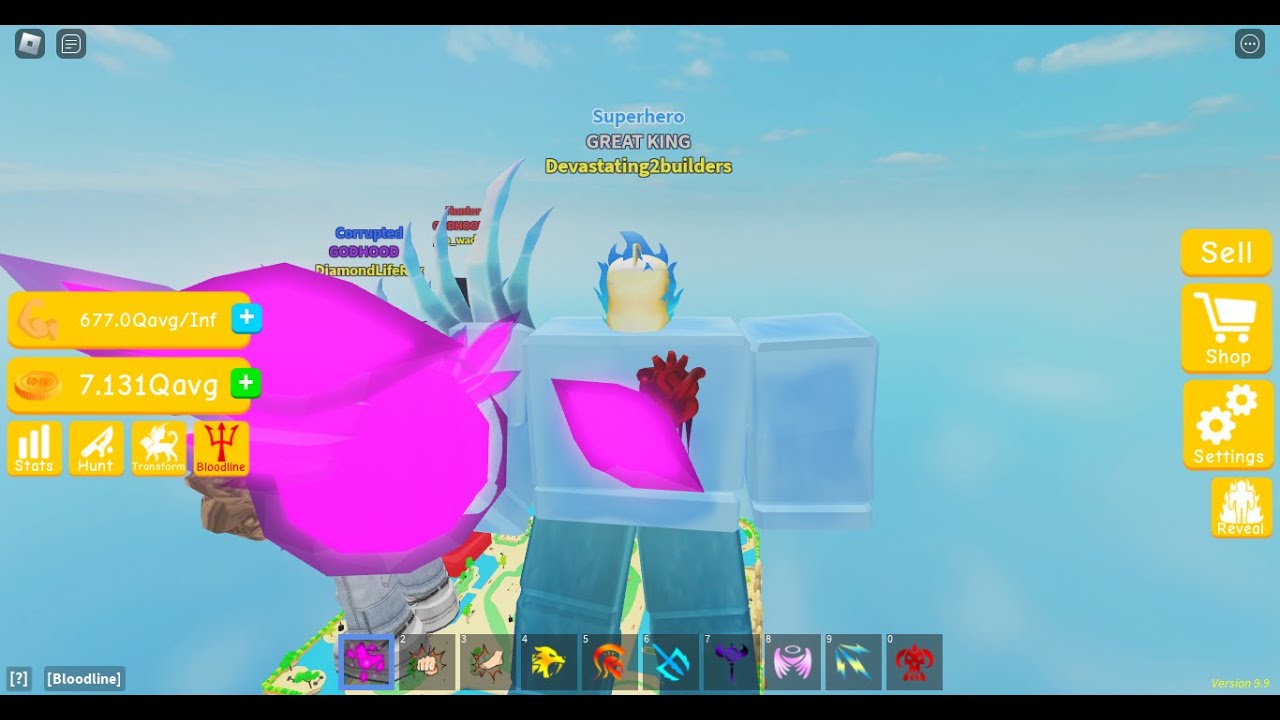 Lifting Simulator Roblox - Grinding to 8th Super Class - YouTube