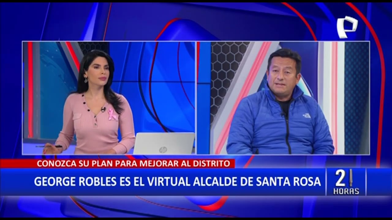 24Horas ENTREVISTA | George Robles, virtual alcalde de Santa Rosa ...