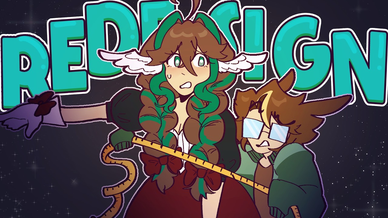 Redesigning My Original Character Cause She's A Mess | Speedpaint ...