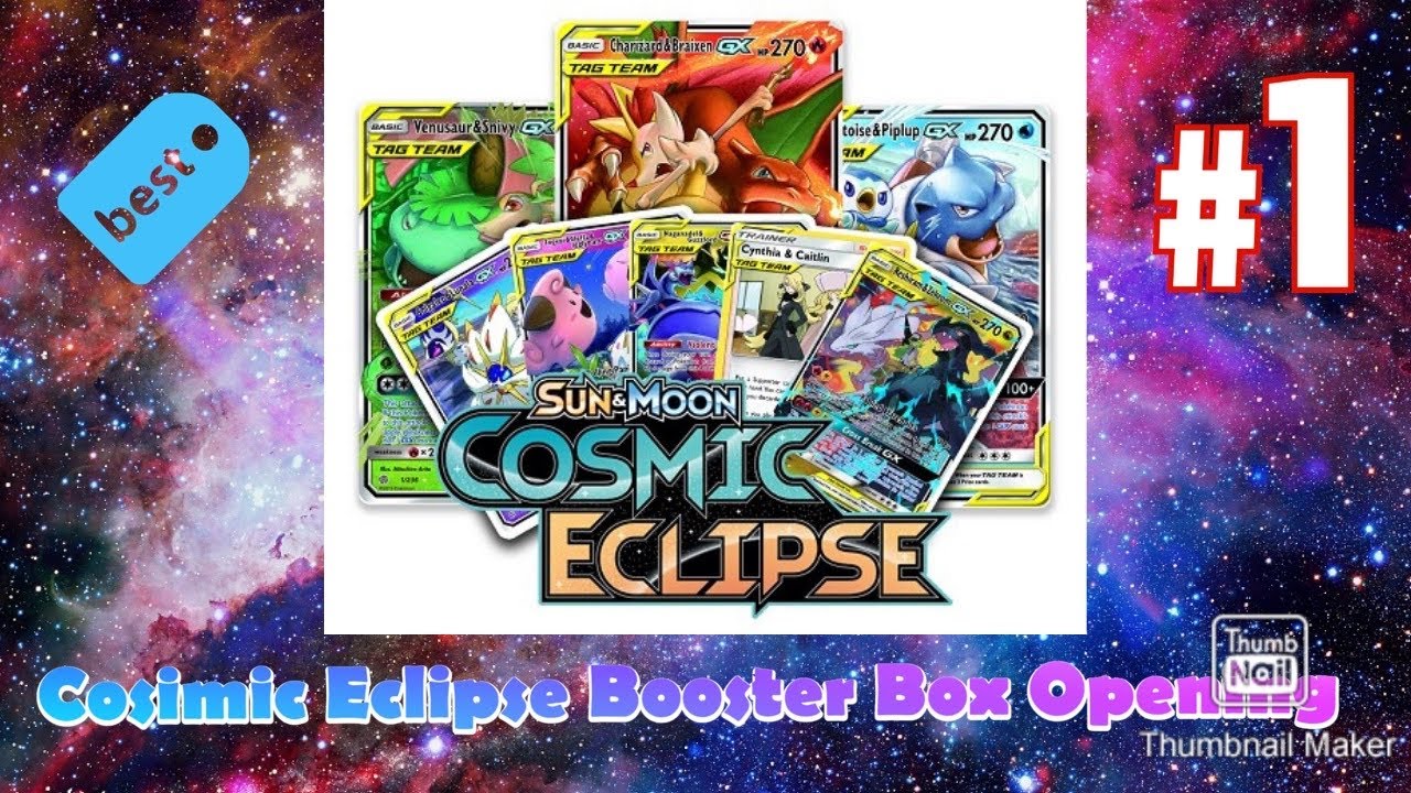 Cosmic Eclipse Booster Box! - YouTube
