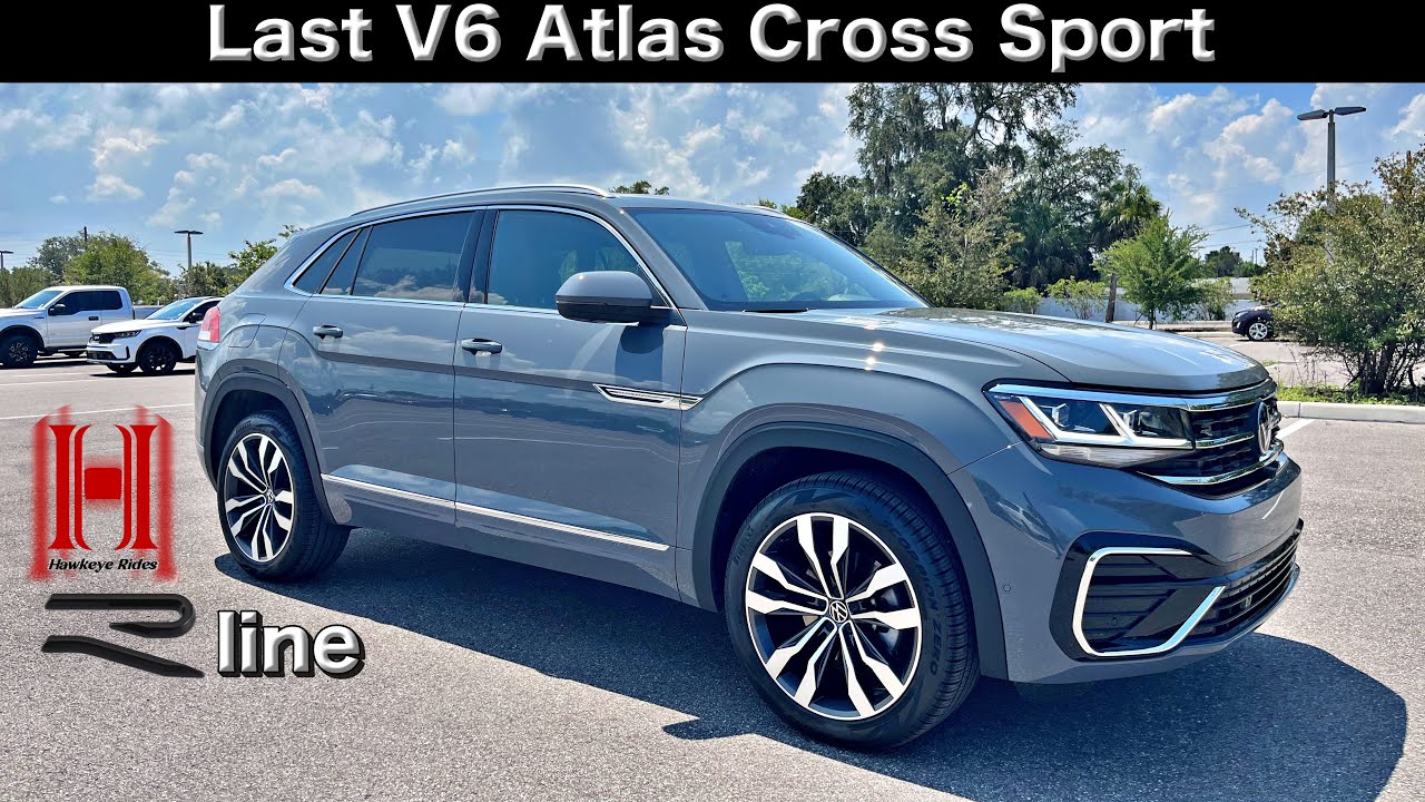 2023 VW Atlas Cross Sport R-line :All Specs & Test Drive - YouTube