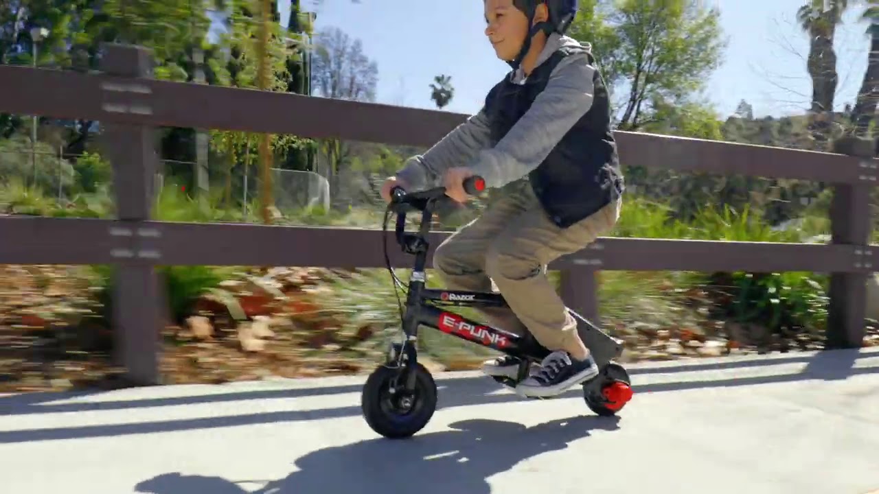 Razor E Punk Ride Video - YouTube