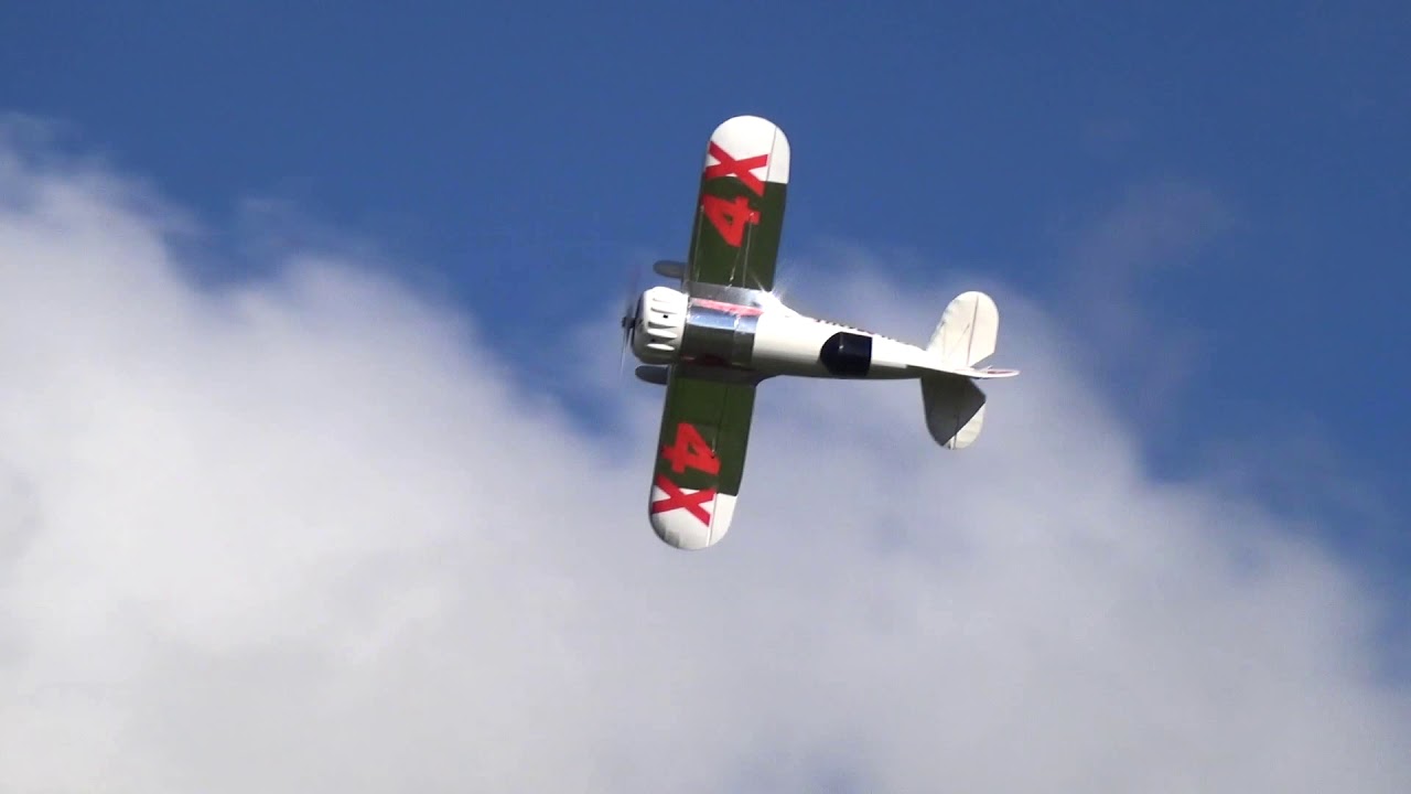 AEROBATIC WITH A GILMORE RED LION RADIAL ENGINE RC AIRPLANE HAUSEN 2017 ...