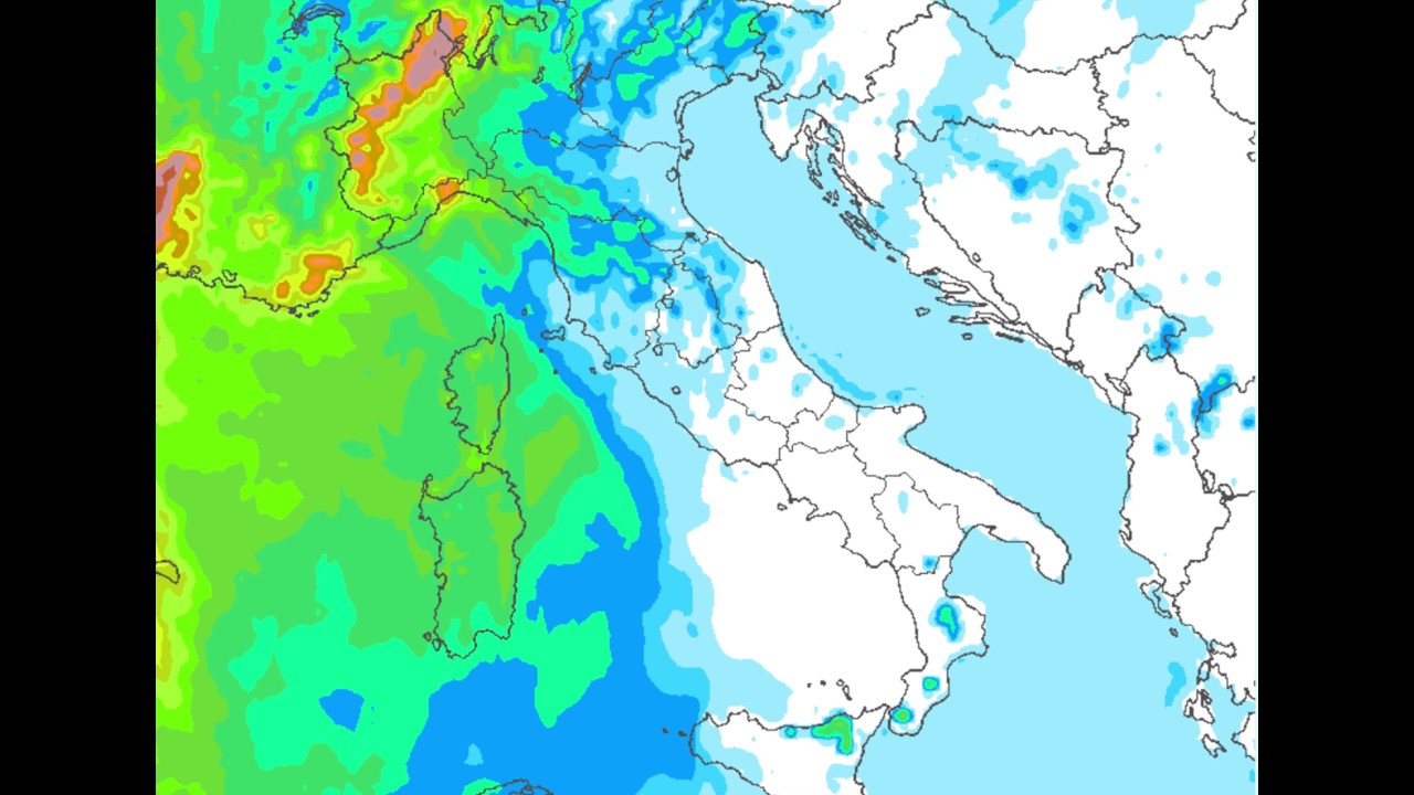 Previsioni delle precipitazioni in Italia dal 22 al 27 marzo 2017 - YouTube