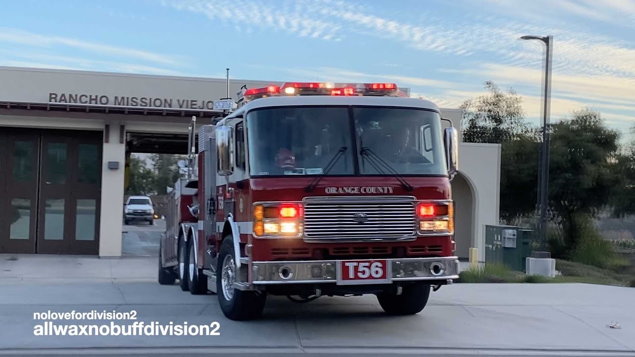 *NEW-ish* OCFA Truck 56 Responding - YouTube