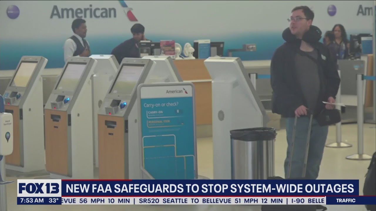 New FAA safeguards to stop system-wide outages | FOX 13 Seattle - YouTube