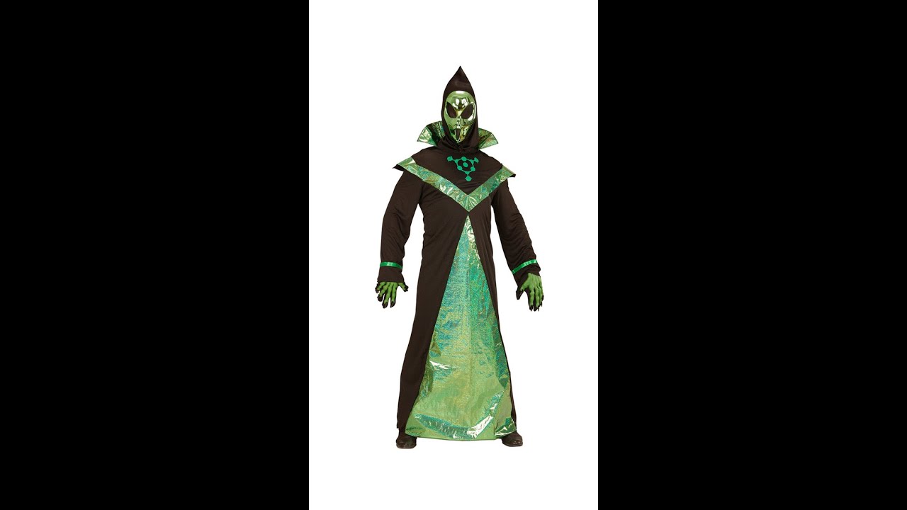 0398 - "ALIEN" (tunic, hooded mask) - YouTube