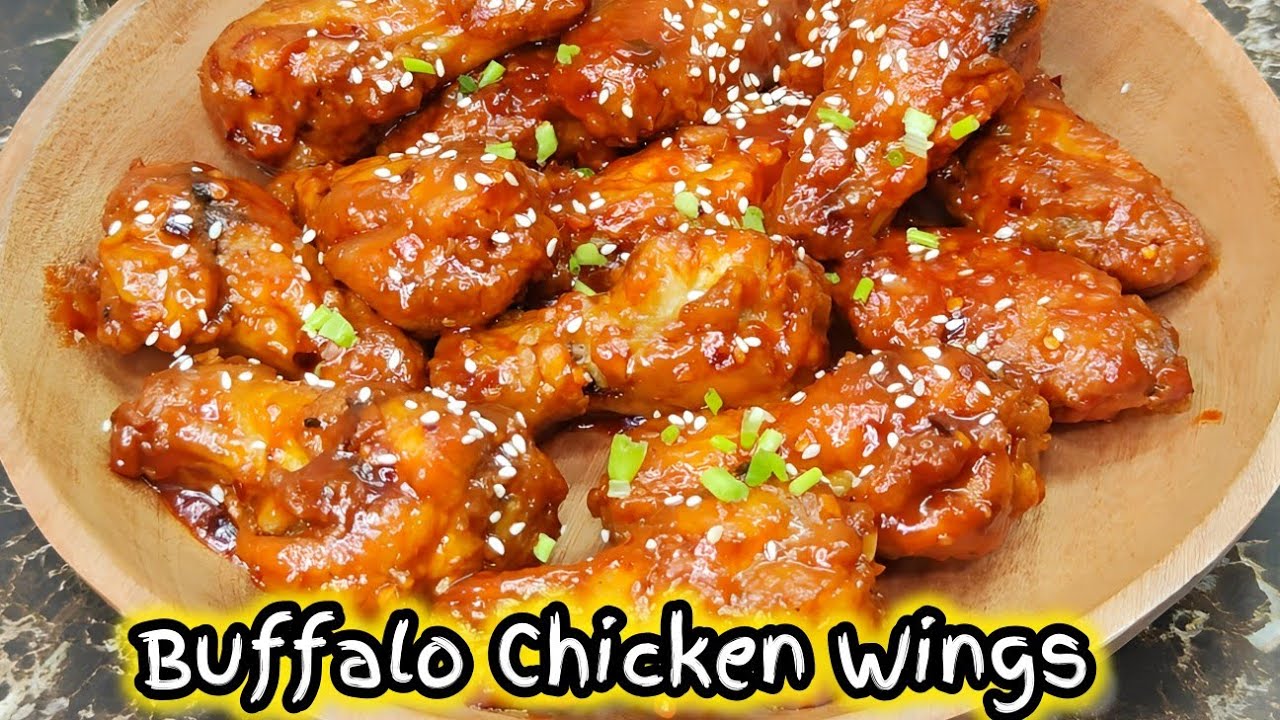 Chicken Wings Recipe | Spicy Korean Wings | Buffalo Chicken Wings - YouTube