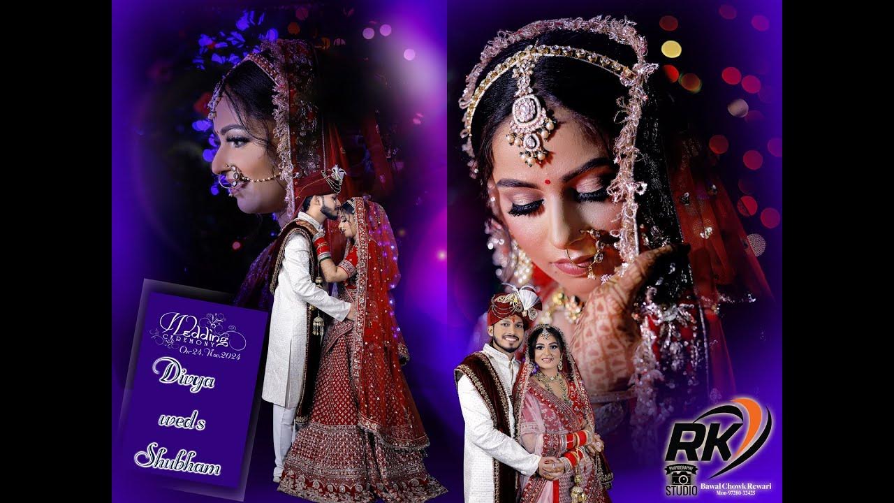 Divya weds Shubham | New Wedding Highlight |2024| Rk Photo Studio | Rewari - YouTube