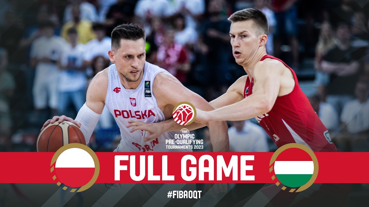 Poland v Hungary | Full Basketball Game | FIBA Olympic Pre-Qualifying ...