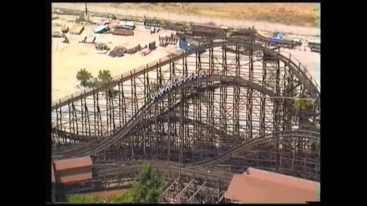 Psyclone, Six Flags Magic Mountain 1996 (Off Ride Only). - YouTube