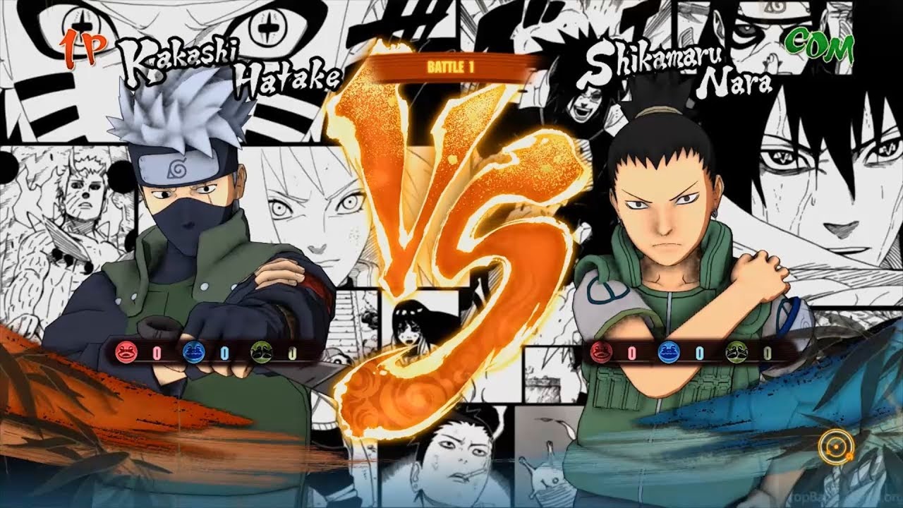 Kakashi Hatake (Road to Boruto) VS Shikamaru (Chunin) - Naruto ...