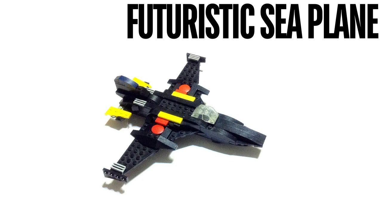 LEGO FUTURISTIC SEA PLANE - YouTube