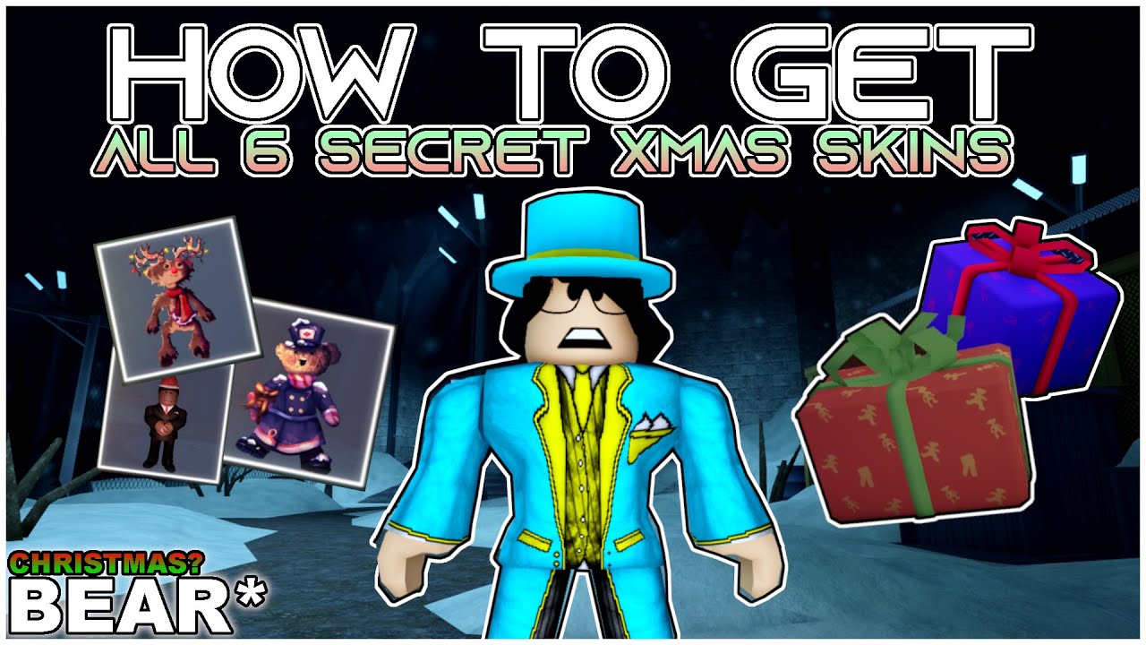 HOW TO GET ALL 6 (secret) CHRISTMAS SKINS IN BEAR* | Roblox - YouTube