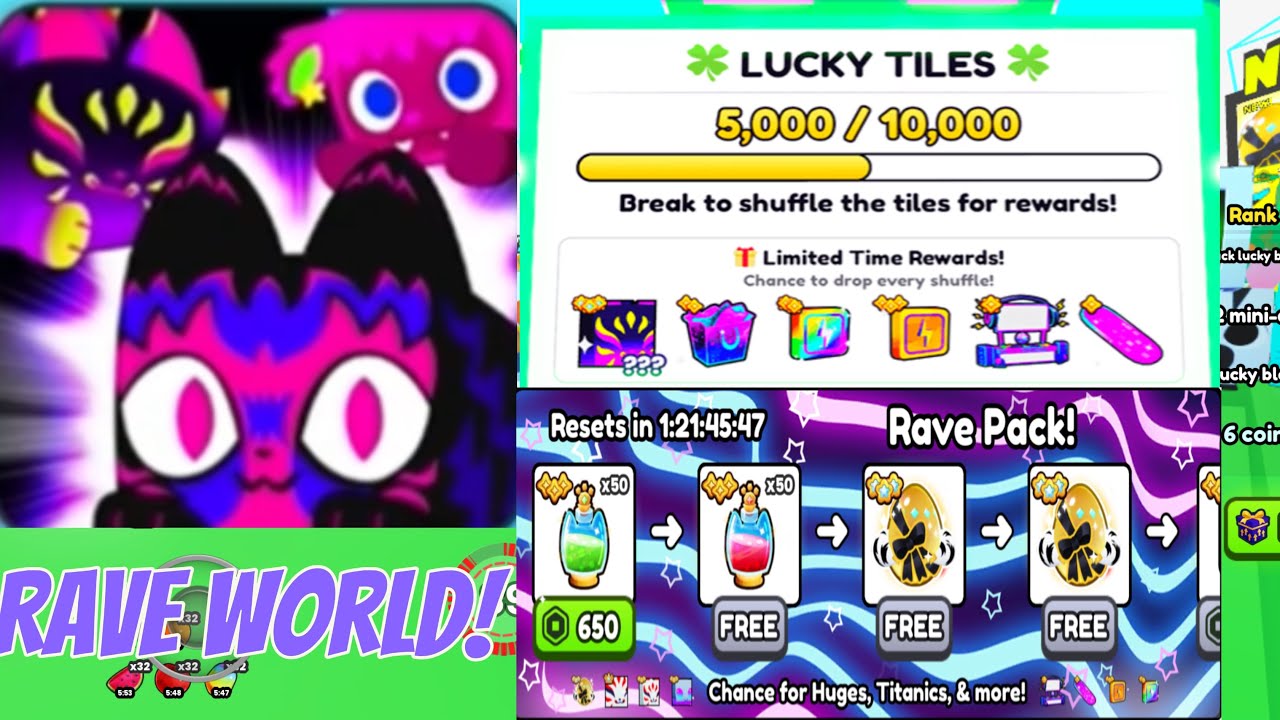 Update 19 Rave World In Pet Simulator 99! - YouTube