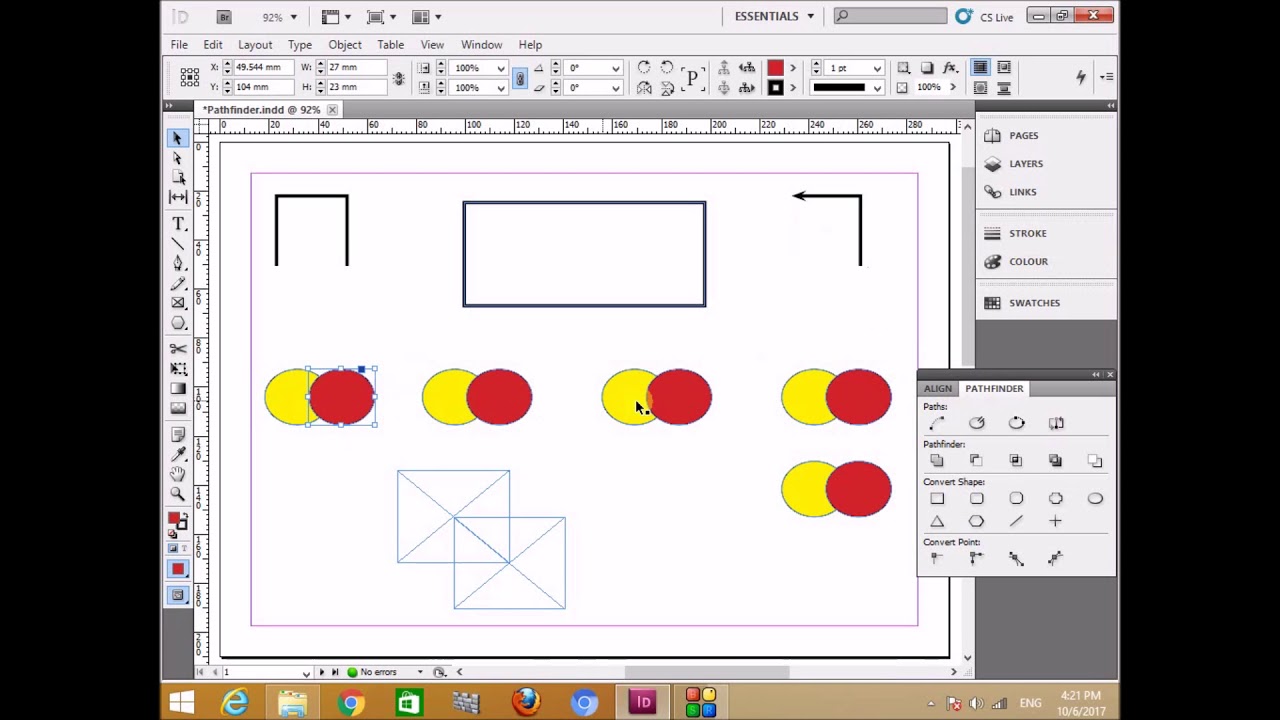 Working with Pathfinder - In Adobe InDesign CS6 - By Amol Gulekar | in ...