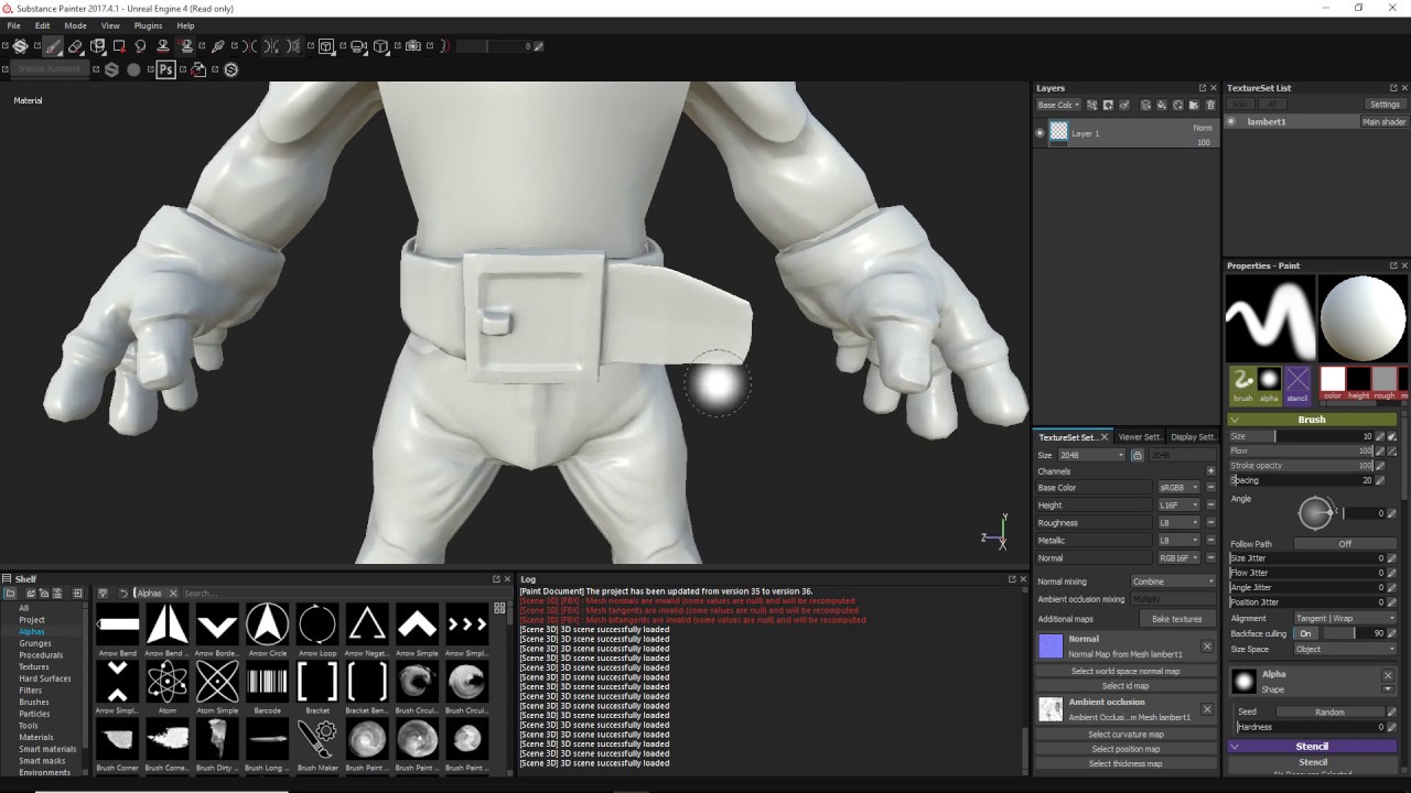 Character UV Set-up (exploded view) 004 21/03/2018 - YouTube